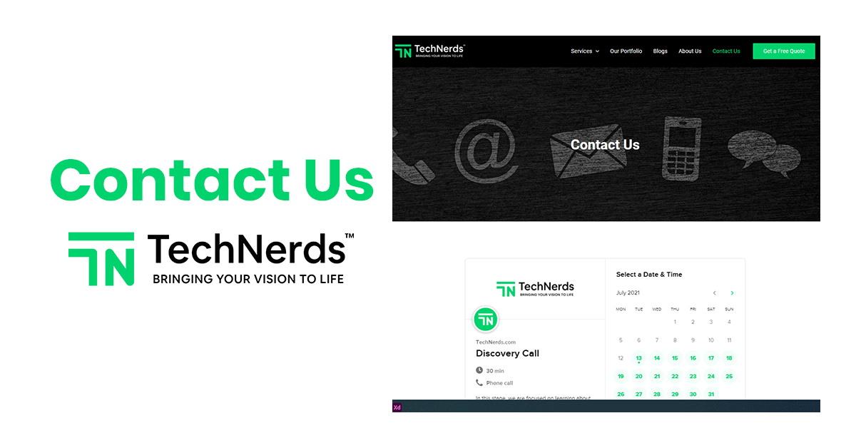 Contact Us | TechNerds Inc. | Get your free consultation